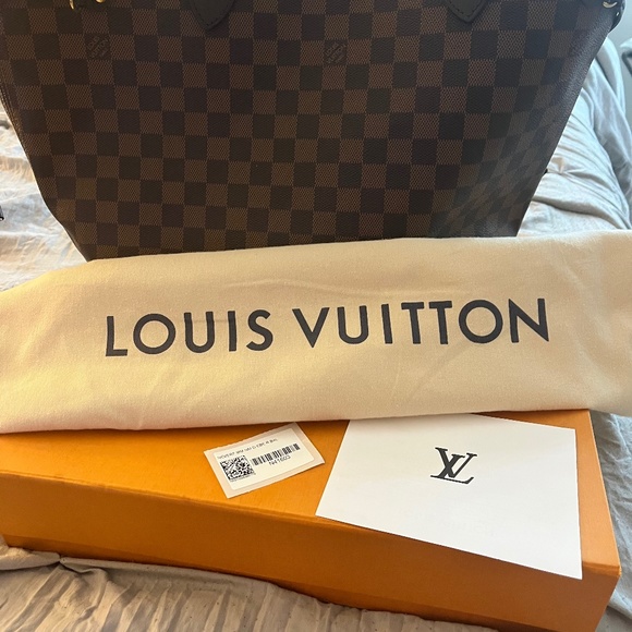 Louis Vuitton Neverfull MM Damier pink ballerina | Bags | Louis Vuitton ...
